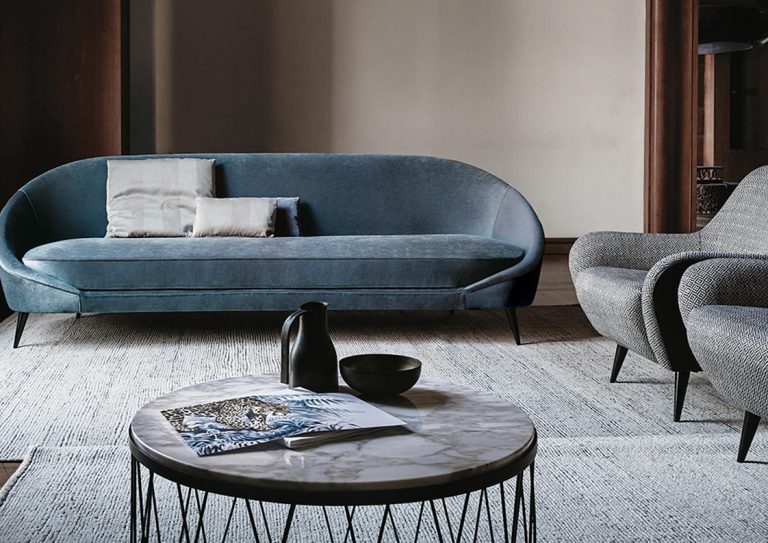 Shiro Marble + Walnut Wall System - Contemporary luxury furniture ...