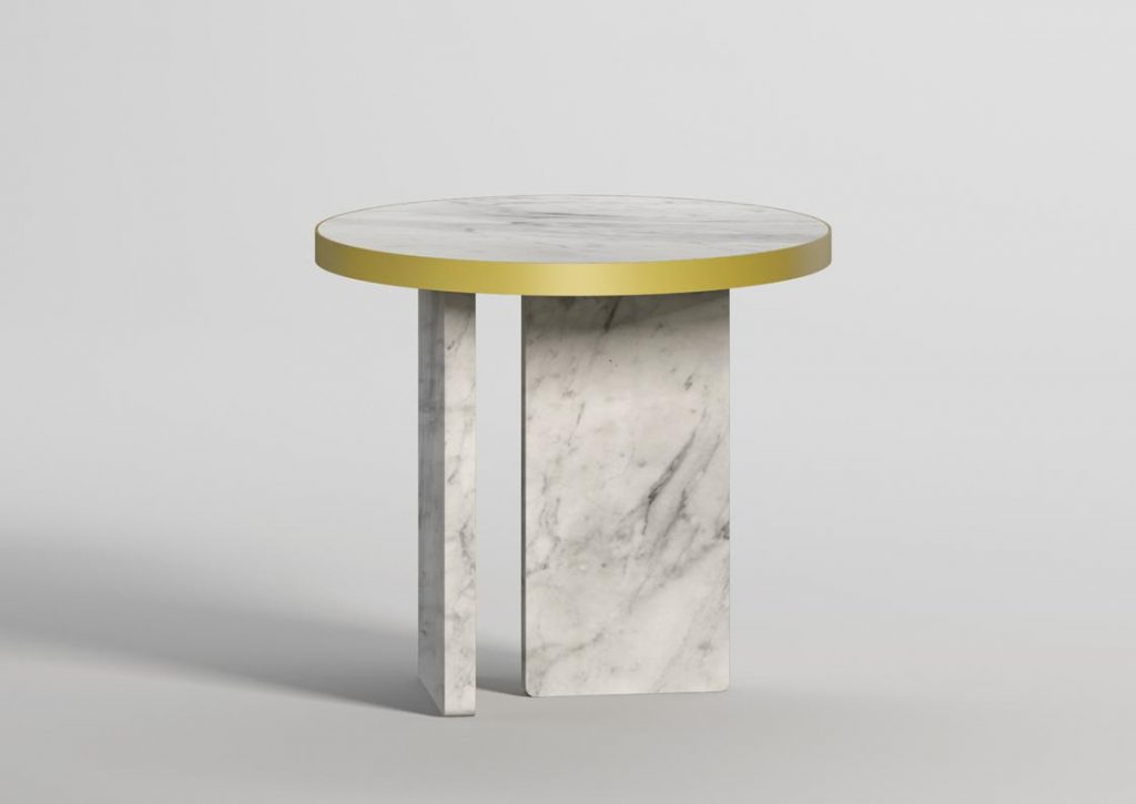 PURE Stone Side Table - DESIGNLUSH