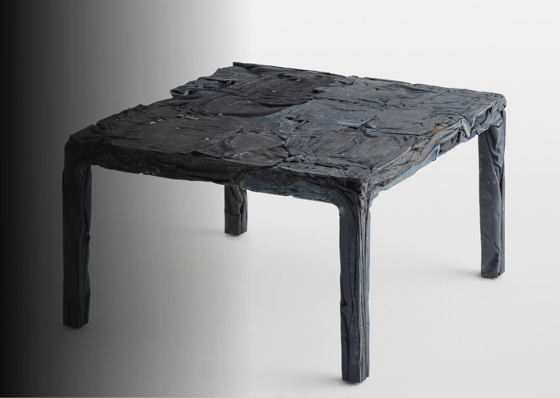 Upcycle Denim Coffee Table - DESIGNLUSH