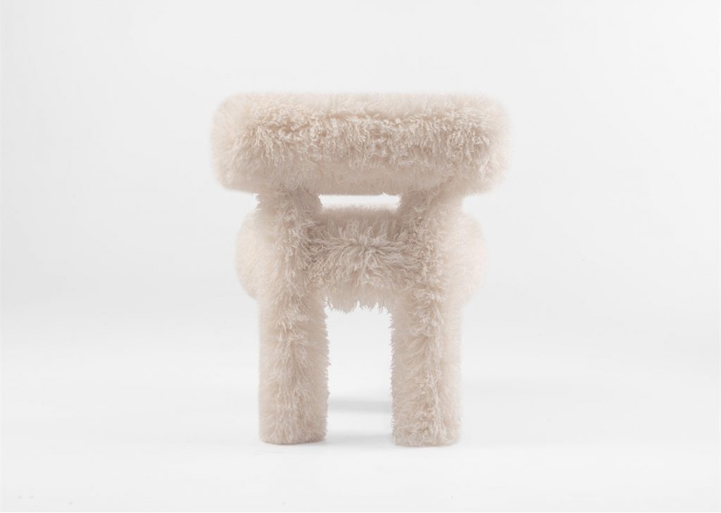 GROPIUS FLUFFY DINING CHAIR - DESIGNLUSH